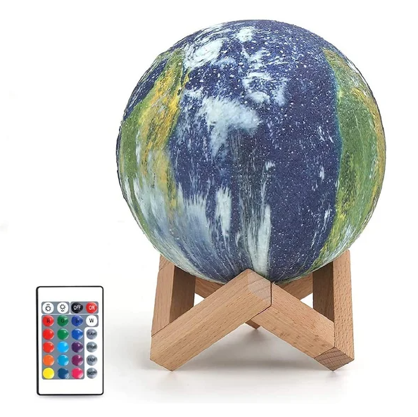 Earth Lamp – Sloan Museum & Longway Planetarium