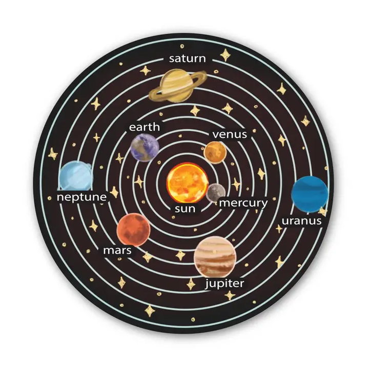 Solar System Sticker – Sloan Museum & Longway Planetarium
