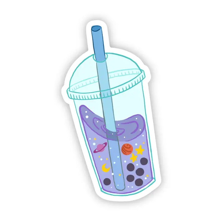 Space Smoothie Sticker – Sloan Museum & Longway Planetarium
