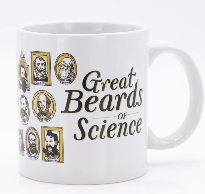Great Beards of Science Mega Mug | 20 oz – Sloan Museum & Longway ...